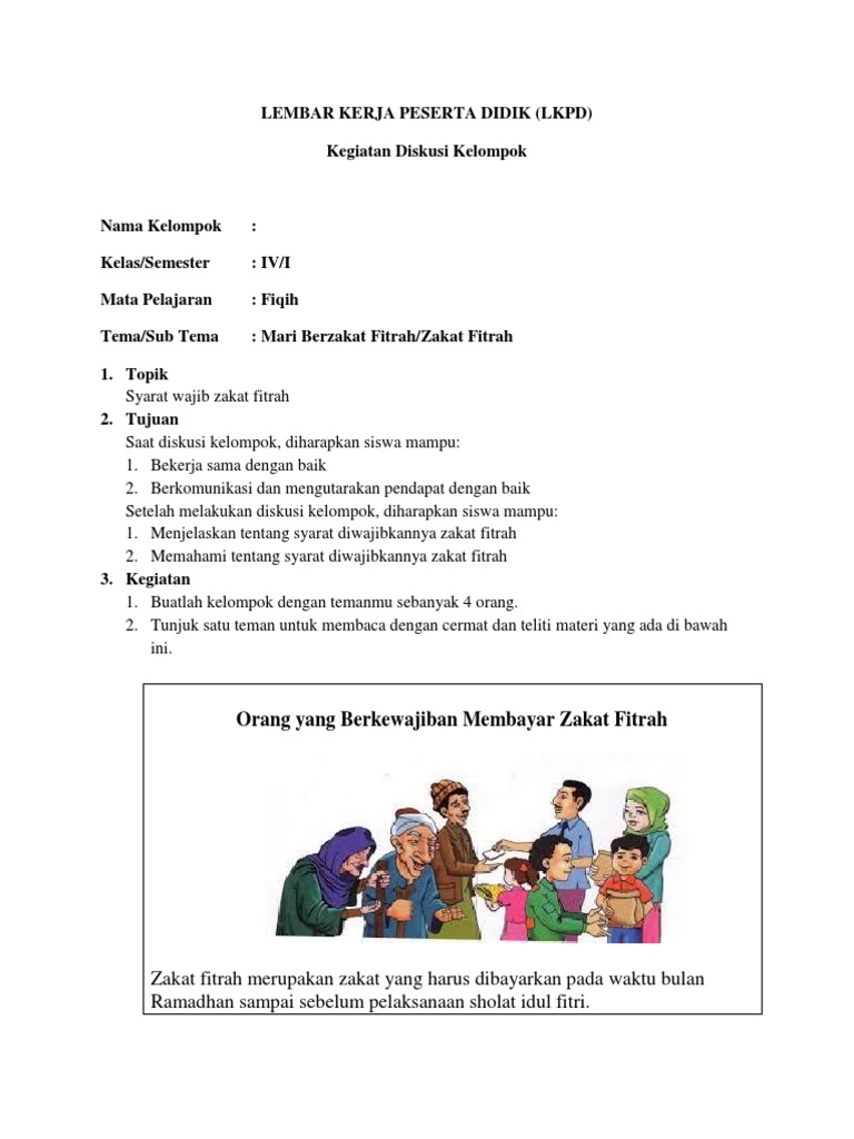 Tugas LKPD Daring PPP | PDF