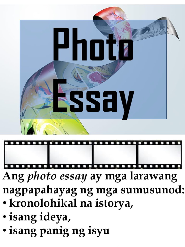 Paano Gumawa ng Photo Essay | PDF | Social Science | Science & Mathematics