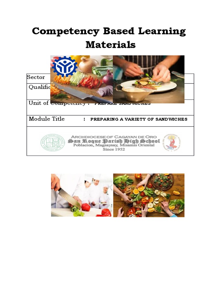 Competency Based Learning Materials Qual | PDF | Soup | Broth