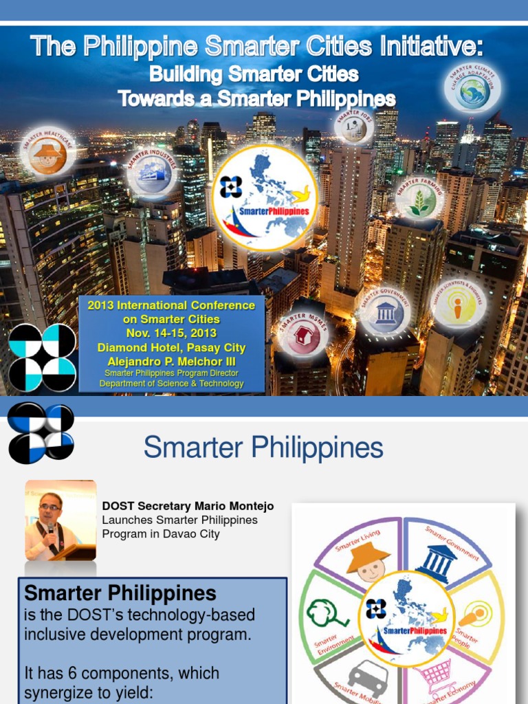 The Philippine Smarter Cities Initiative | Flood | Information And ...