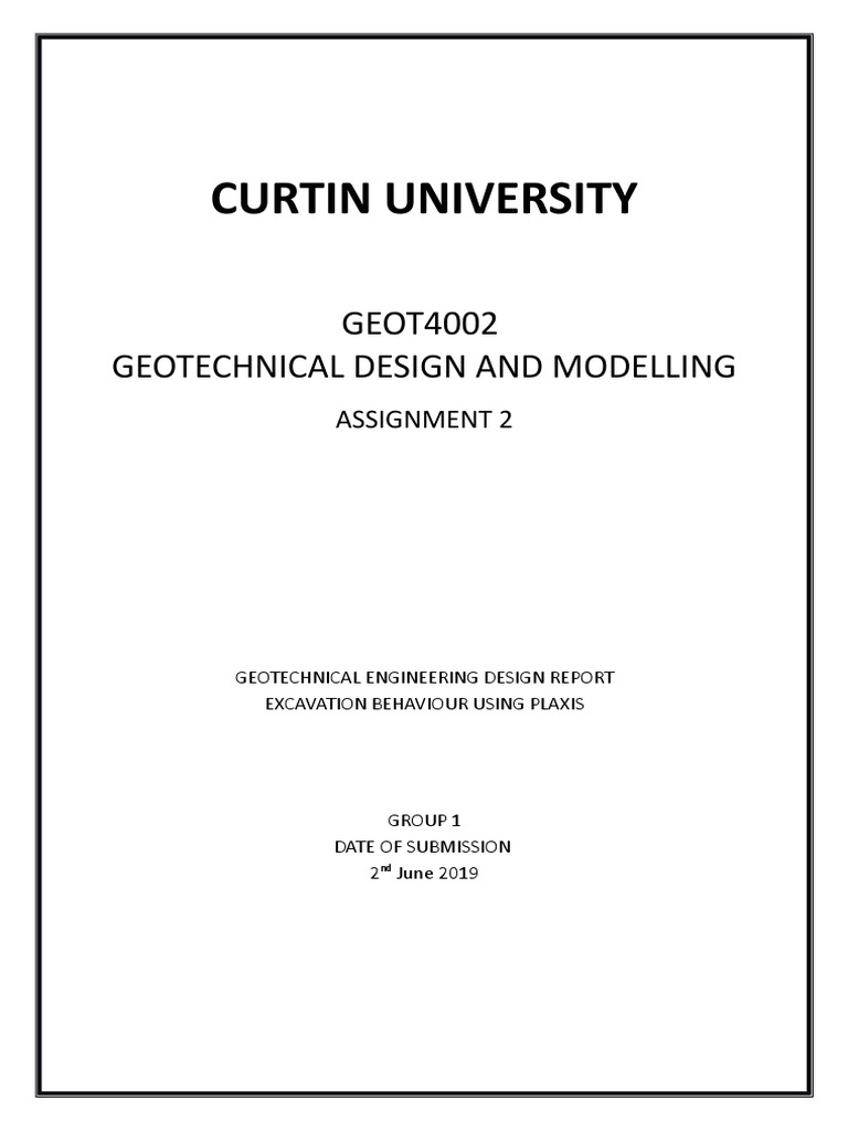 Finalized Geo Report | PDF | Geotechnical Engineering | Finite Element ...