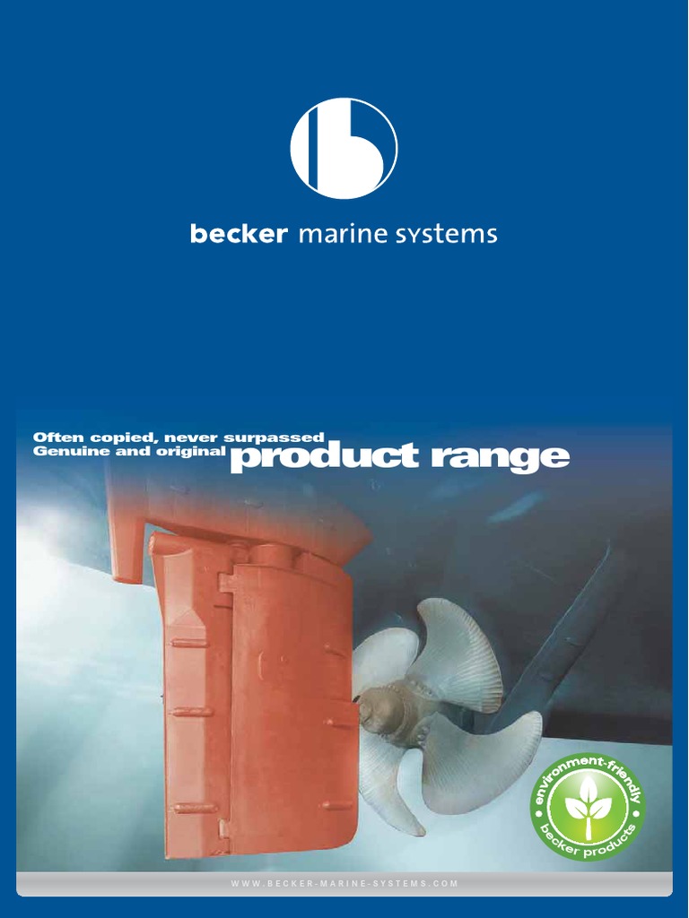 Becker Rudder Blade | PDF | Propeller | Rudder