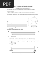 1st Order & 2nd Order Analysis | PDF | Structural Analysis | Bending