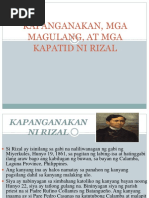 Mga Kapatid Ni Dr. Jose Rizal | PDF