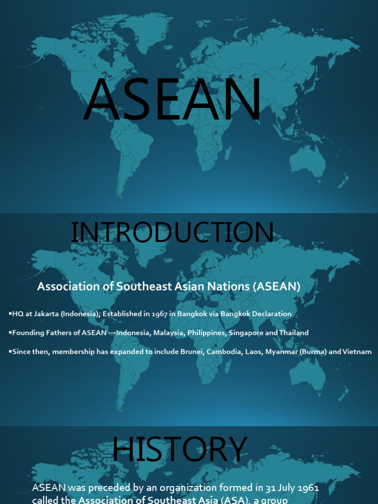 ASEAN | PDF | Association Of Southeast Asian Nations | Southeast Asia