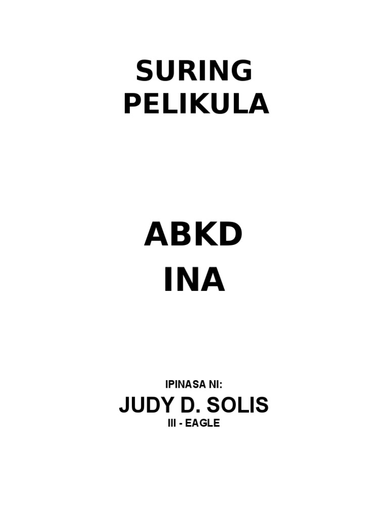 Suring Pelikula Collection | PDF