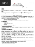 Code Blue Documentation Template | PDF