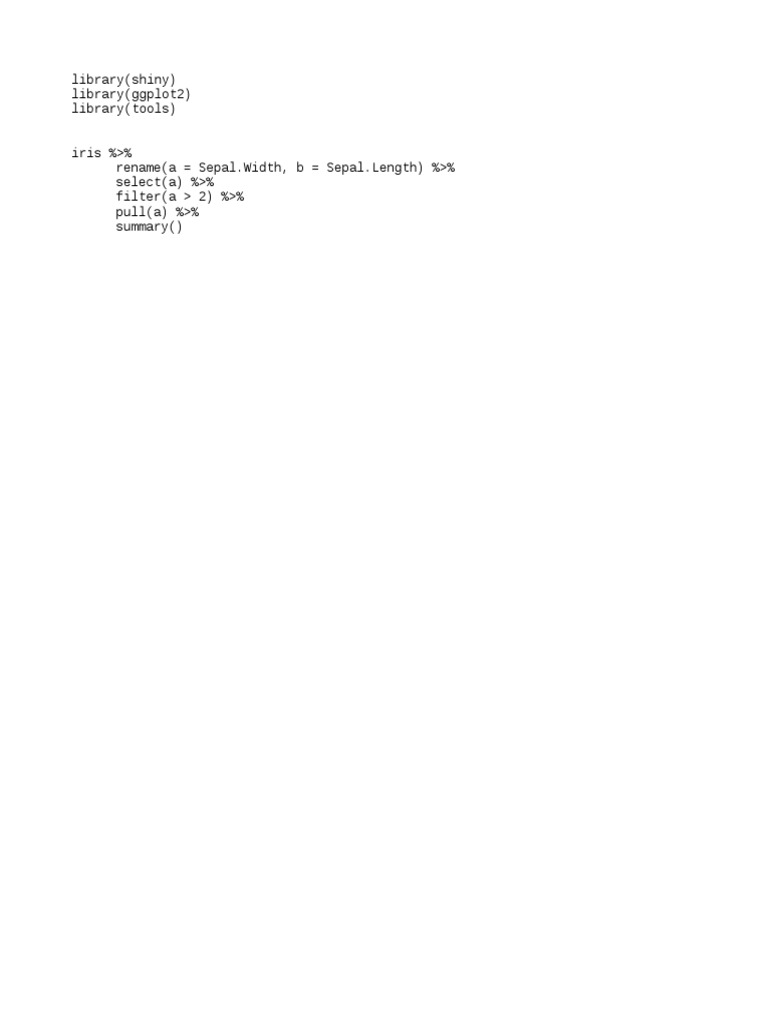 R Script | PDF