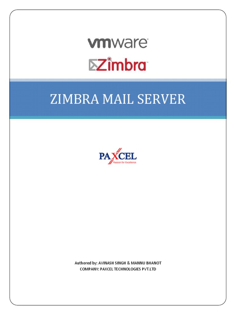 Zimbra Mail Server PDF | Download Free PDF | Domain Name System | Internet Protocols