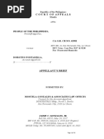 Appellant Brief Sample | PDF | Brief (Law) | Appeal