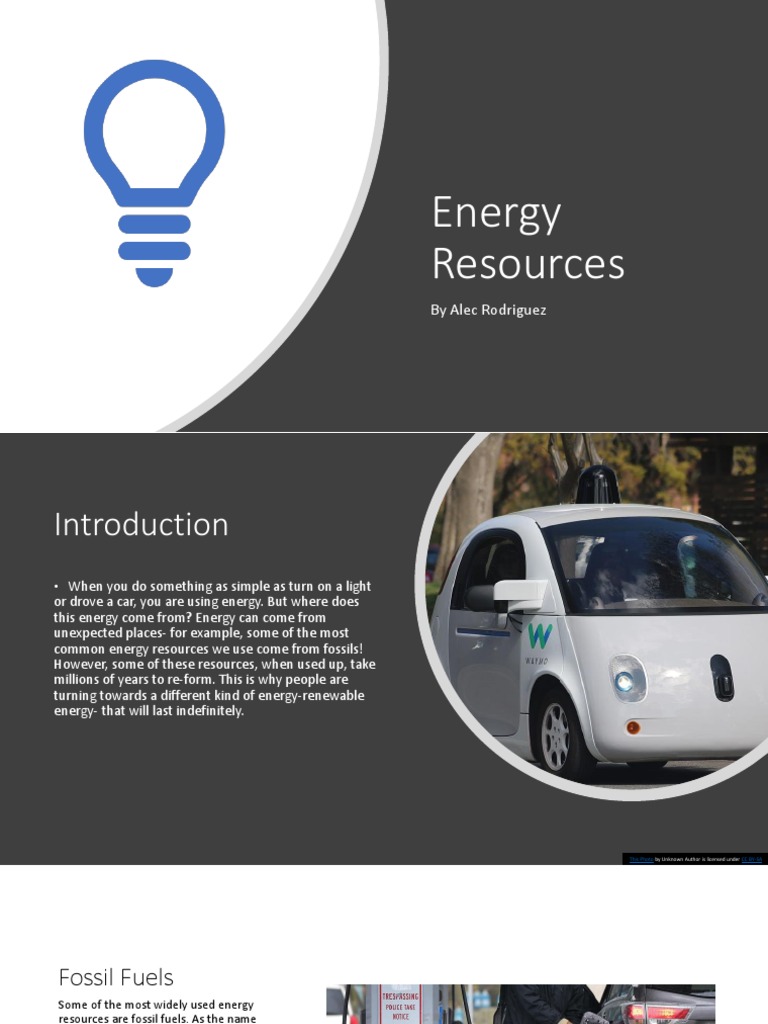Overview of Energy Resources | PDF | Wind Power | Fuels