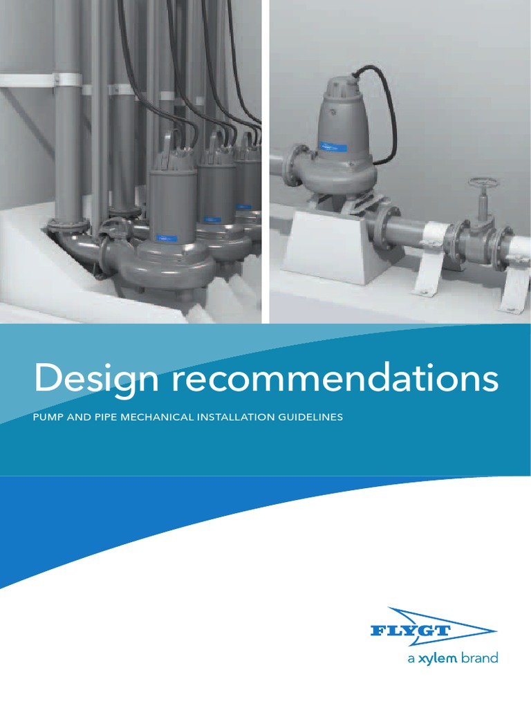 Pump and Pipe Mechanical Installation Guidelines PDF | PDF | Sound | Pump