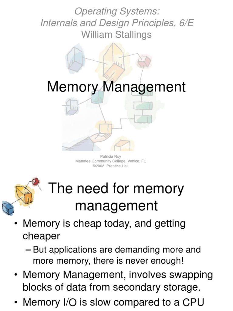 Memory Management: Operating Systems: Internals and Design Principles, 6/E | PDF | Computer ...