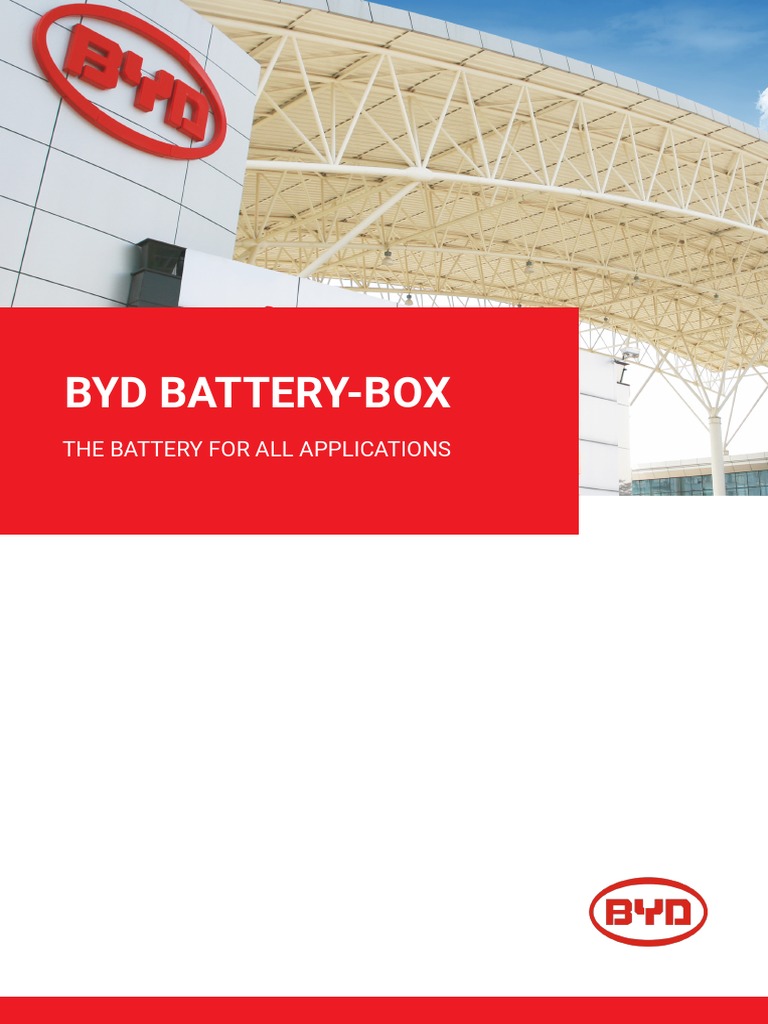 BYD Battery-Box Overview and Specs | PDF | Kilowatt Hour | Nature