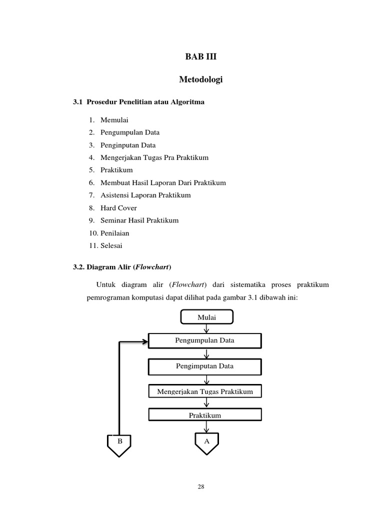 Bab 3 Laporan Praktikum | PDF