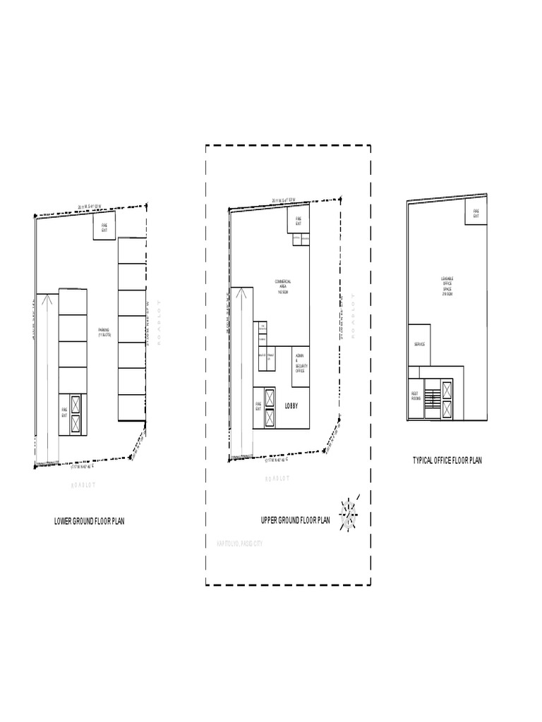 Typical Office Floor Plan: Roadlot Roadlot | PDF | Building | Building ...
