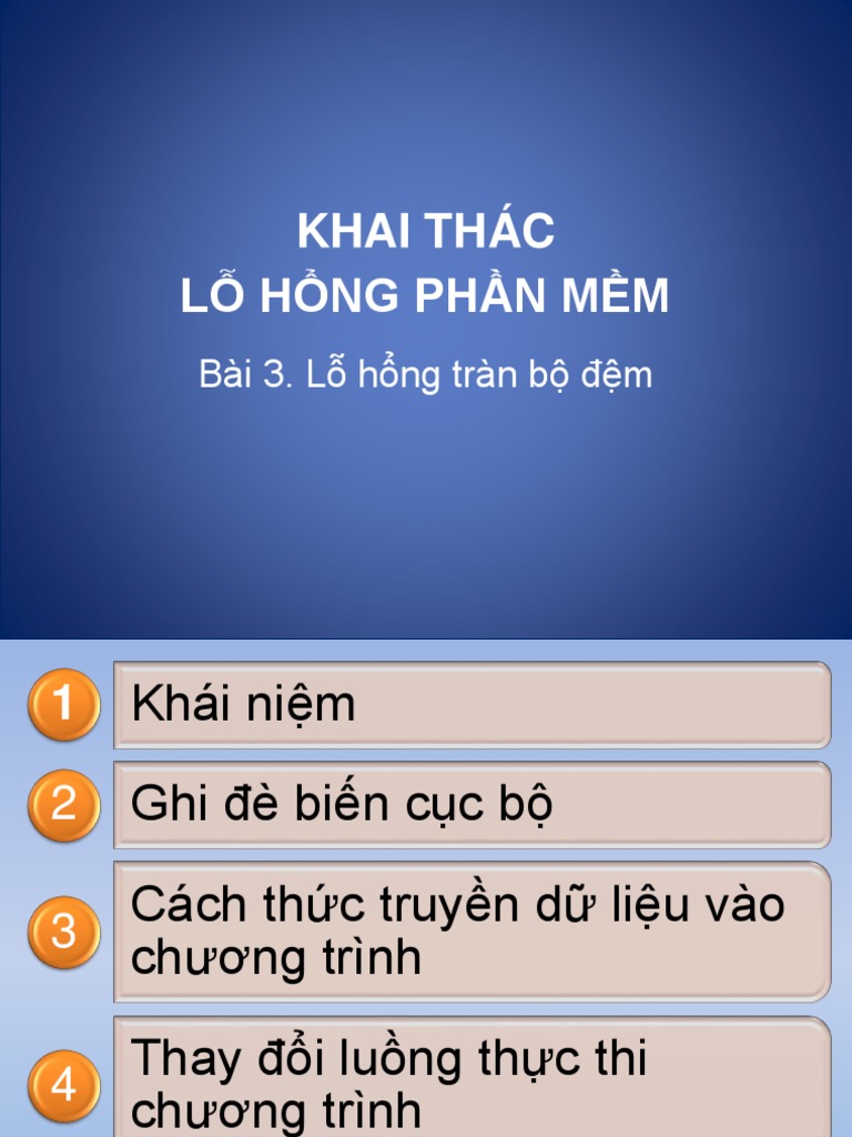 Bài 3. Buffer Overflow | PDF