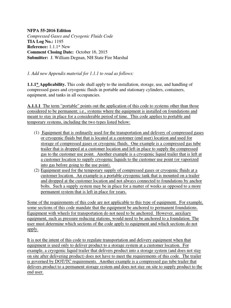Compressed Gases and Cryogenic Fluids Code | PDF | Natural Gas | Cryogenics