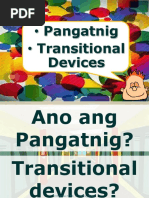 Mga Transitional Devices Sa Filipino | PDF
