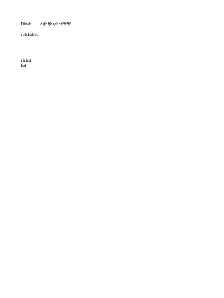 DHWH DSJHFJKGSKDFFFFFFFL SDFSFSDFSD | PDF