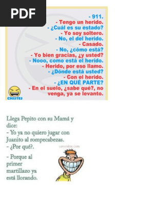 Funny Jokes In Spanish Pepito