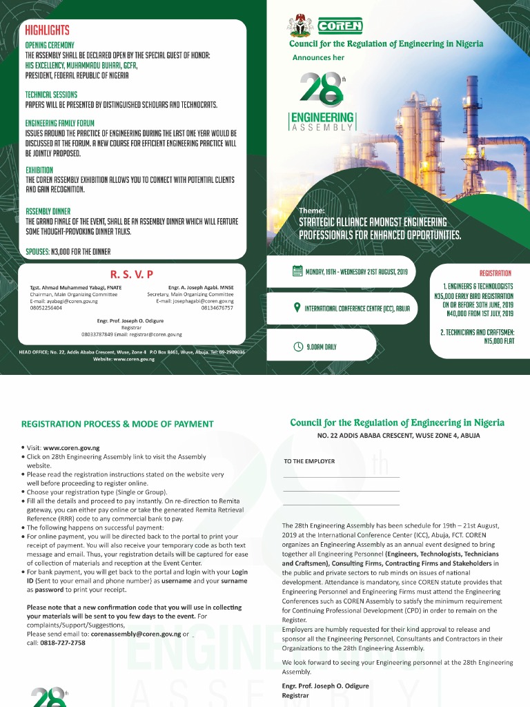 Coren 2019 Assembly Flyer Updated | PDF