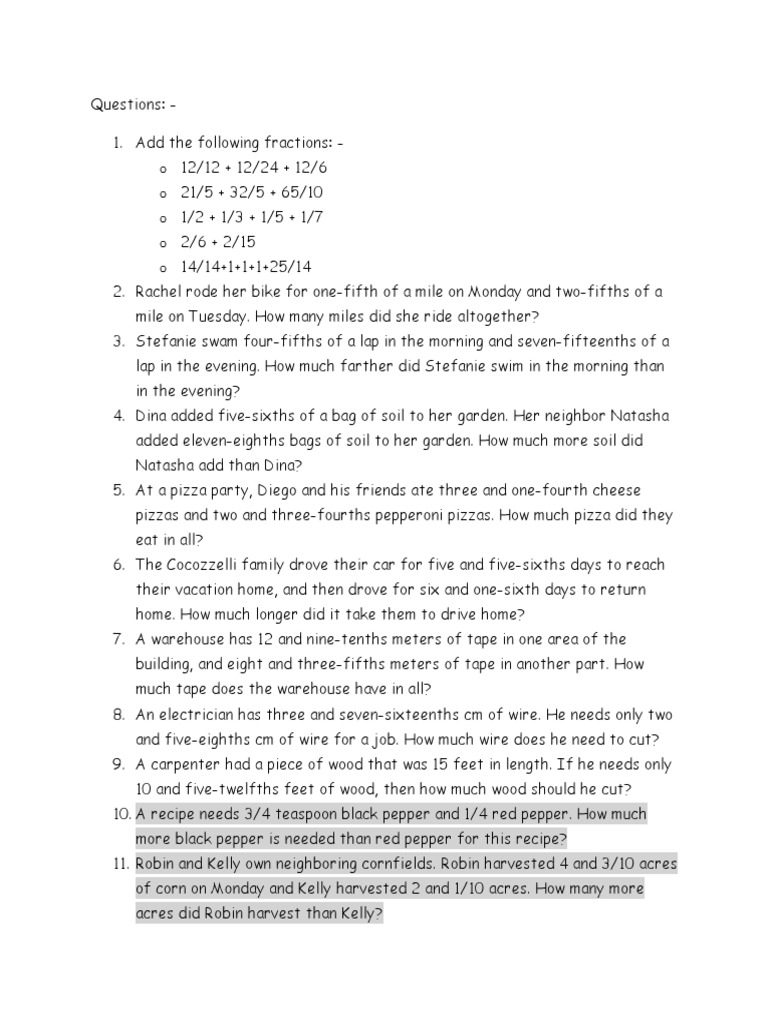 Math | PDF | Food Ingredients | Foods
