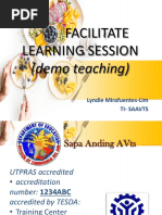 Facilitate Learning Session Script | PDF | Educational Technology ...