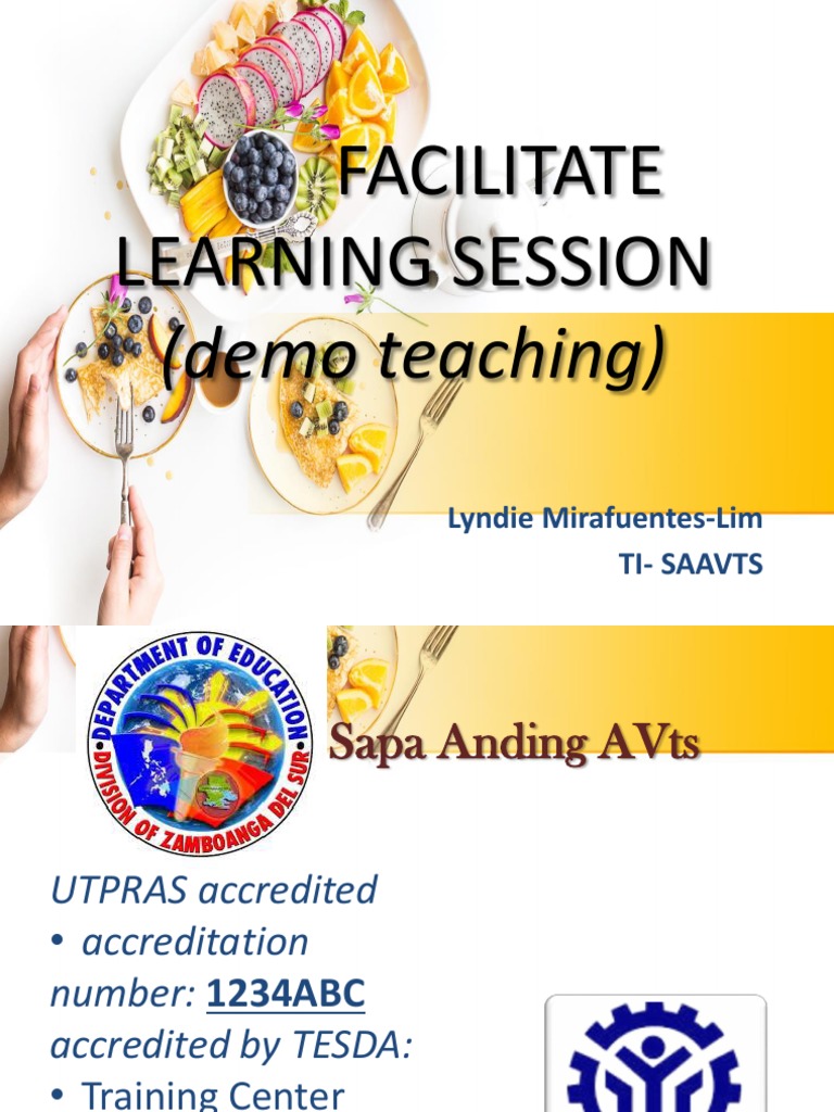 Facilitating Training Demo | PDF | Educational Technology | Curriculum