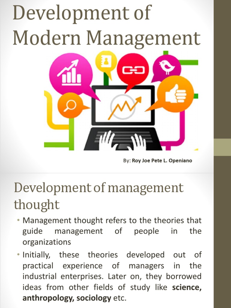 Modern Management Development | PDF | Academic Discipline Interactions ...