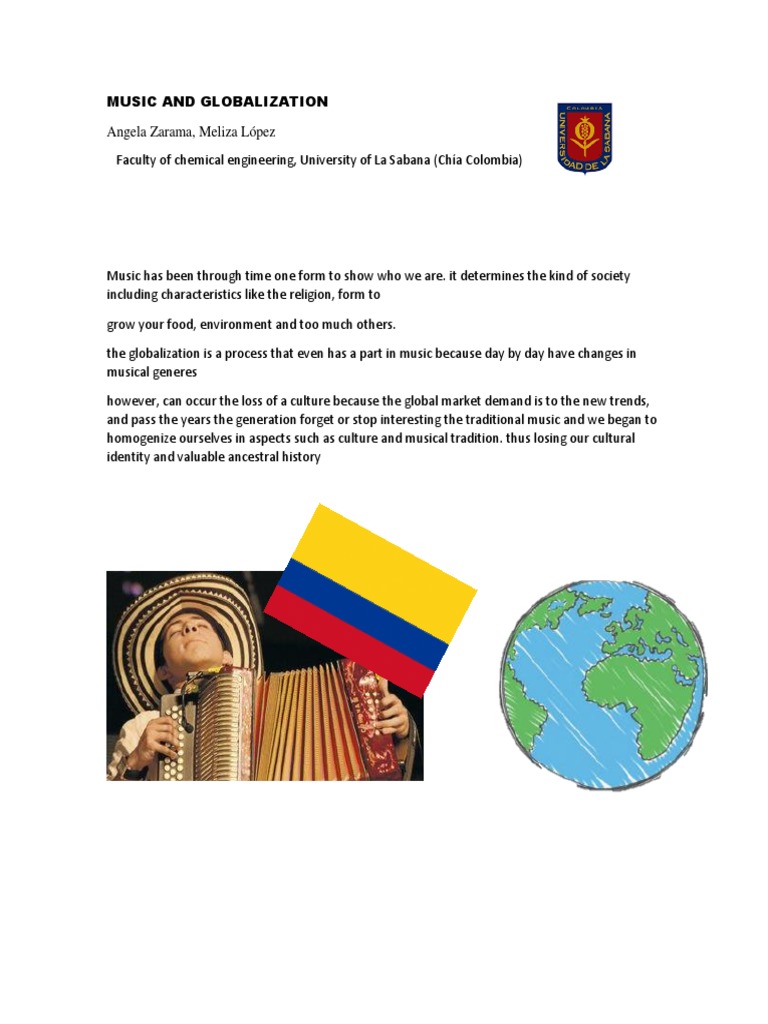 Music and Globalization | PDF