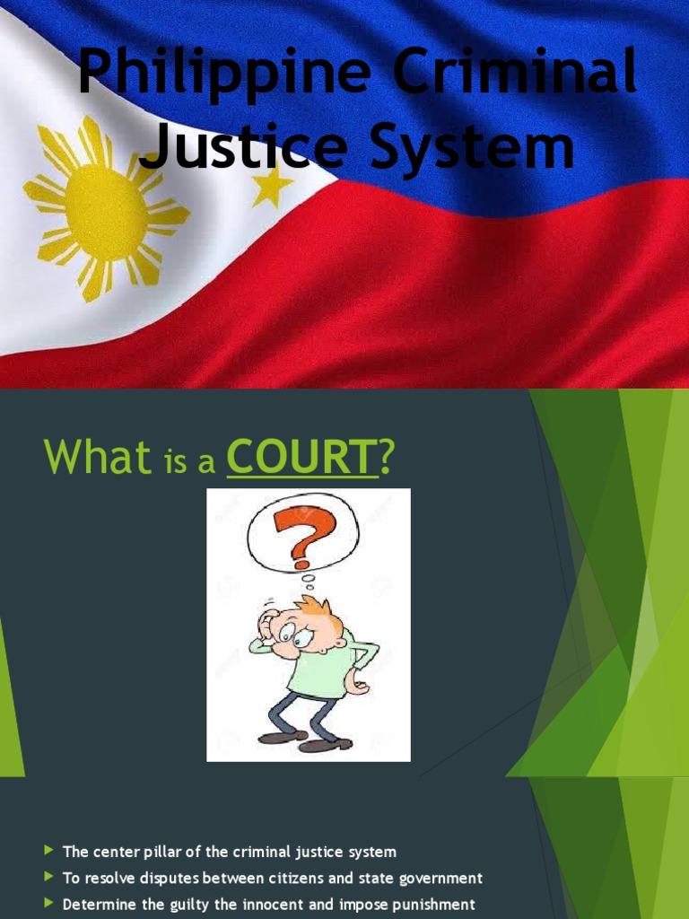 Philippine Criminal Justice System | Download Free PDF | Plea ...