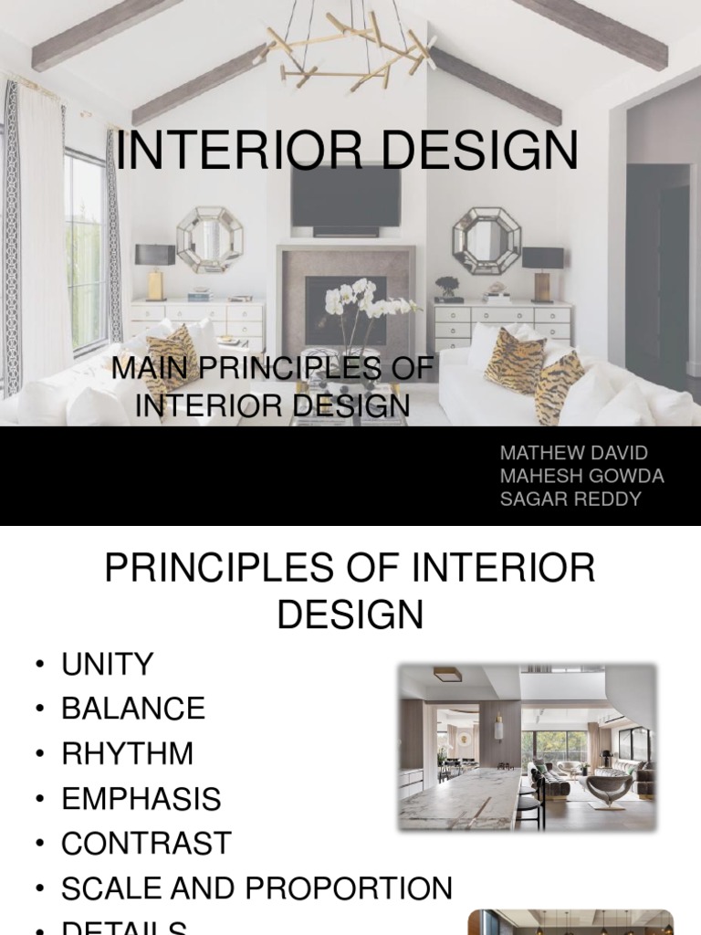 Interior Design Final | PDF | Rhythm | Pattern