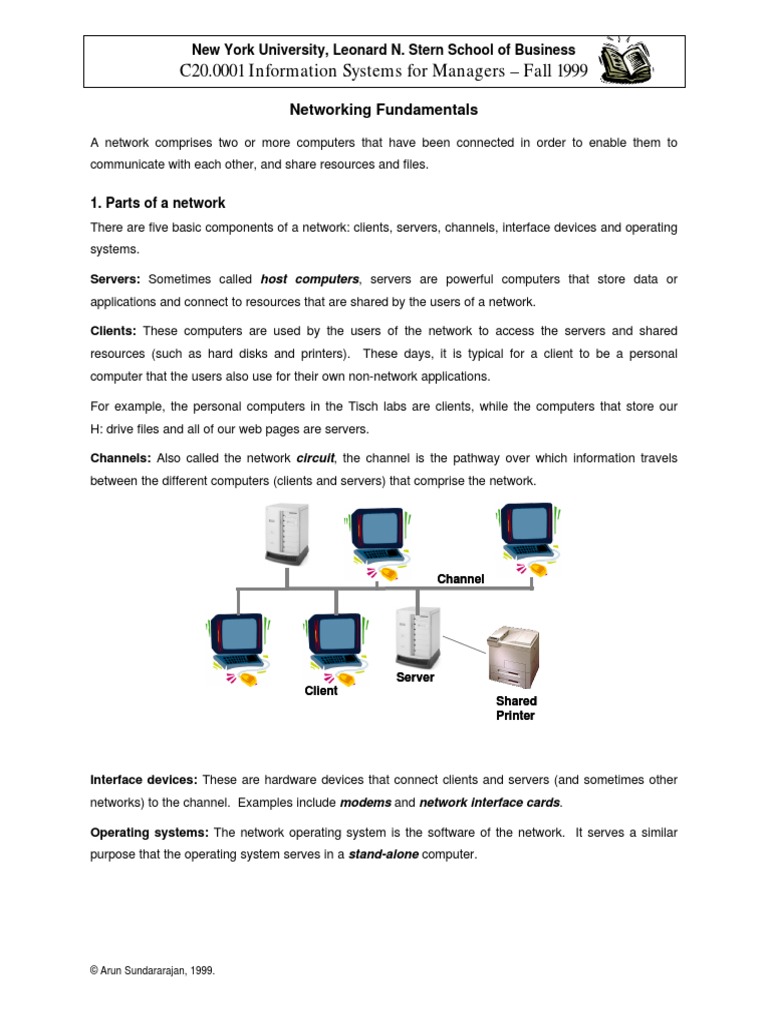 Networking Summary | PDF | Network Topology | Digital Subscriber Line