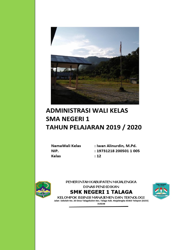 Administrasi Wali Kelas | PDF