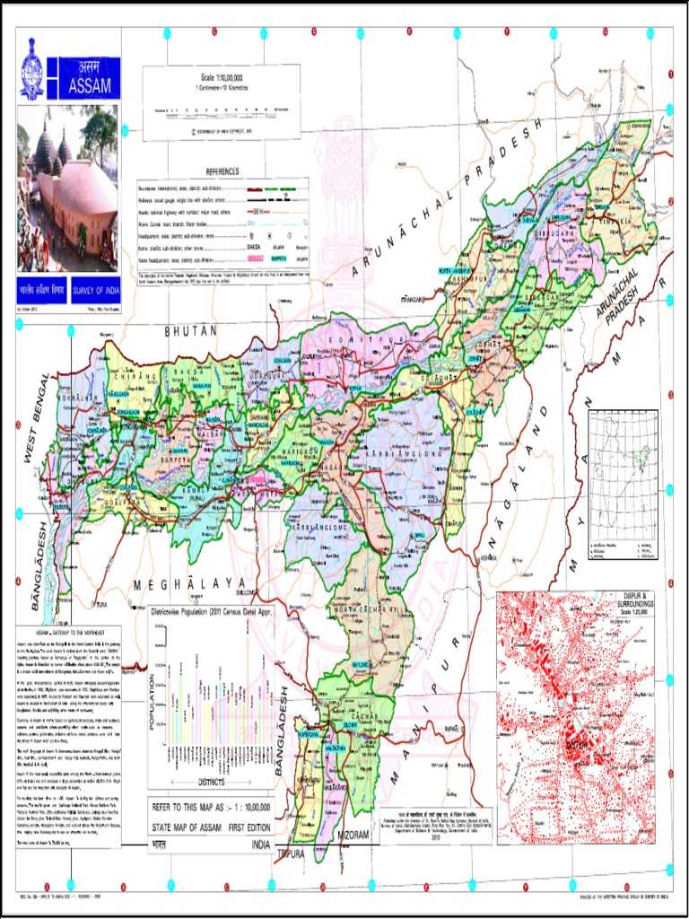 Assam HD Map | PDF