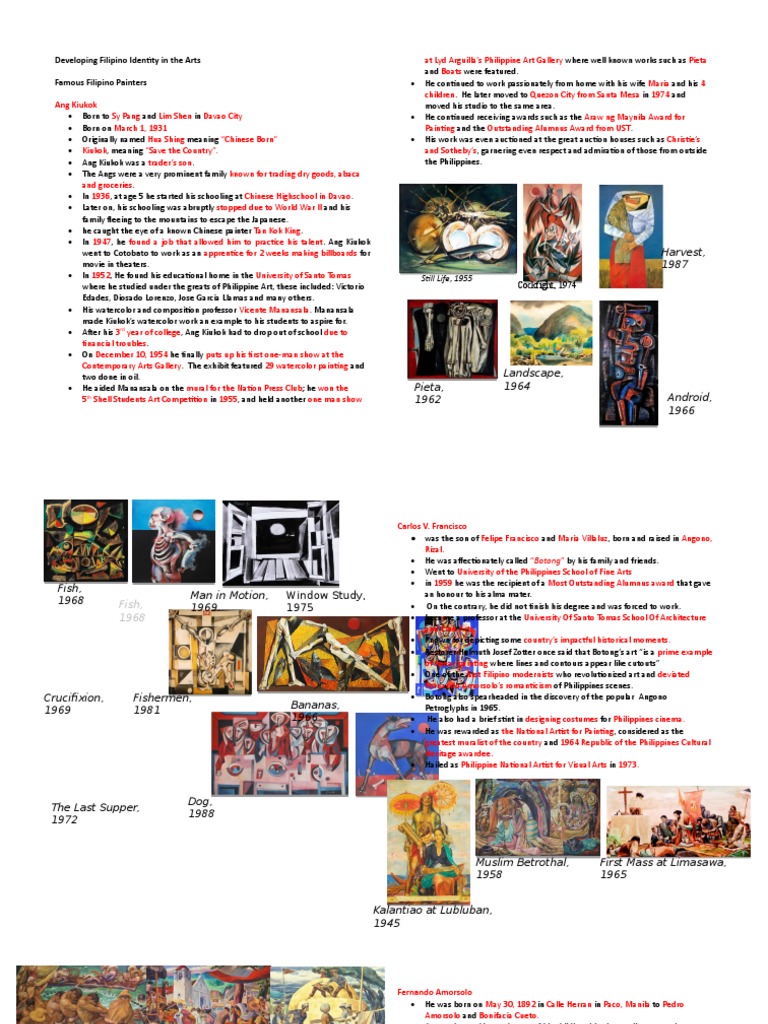 Developing Filipino Identity in The Arts | PDF | Gothic Architecture ...