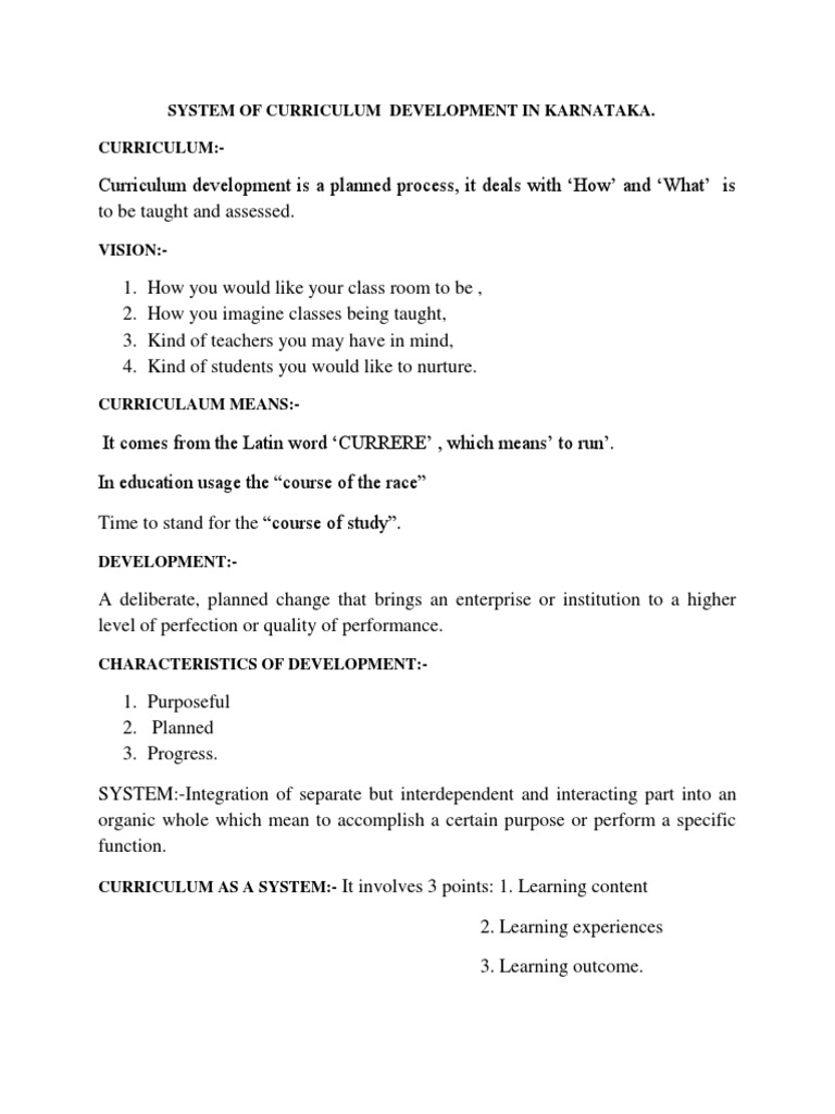 Curriculum Development System | PDF | Curriculum | Textbook