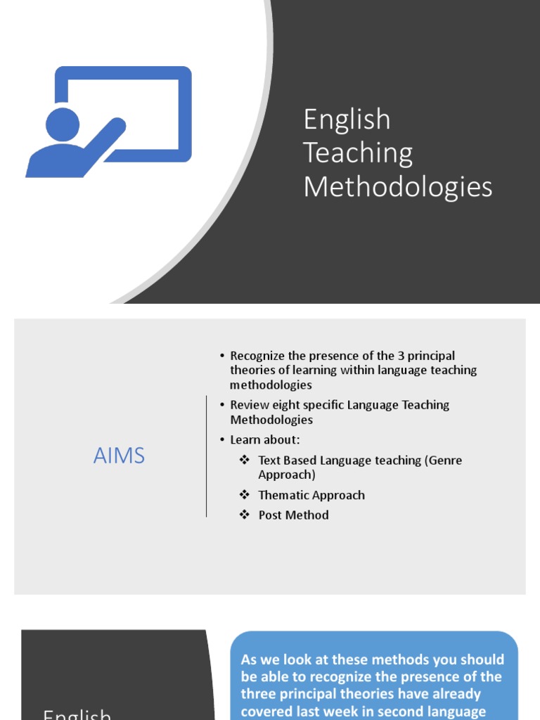 English Methodologies | PDF | Language Education | Constructivism ...