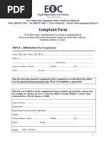 Public Protector Complaint Form PDF Download | PDF