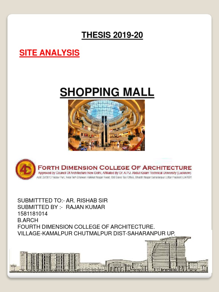 Site Analysis Mall | PDF