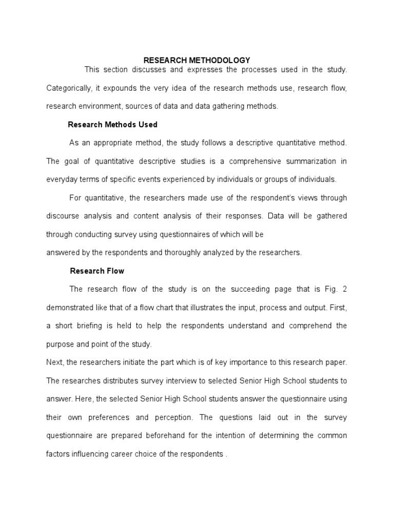 Research Methodology | Download Free PDF | Survey Methodology | Methodology