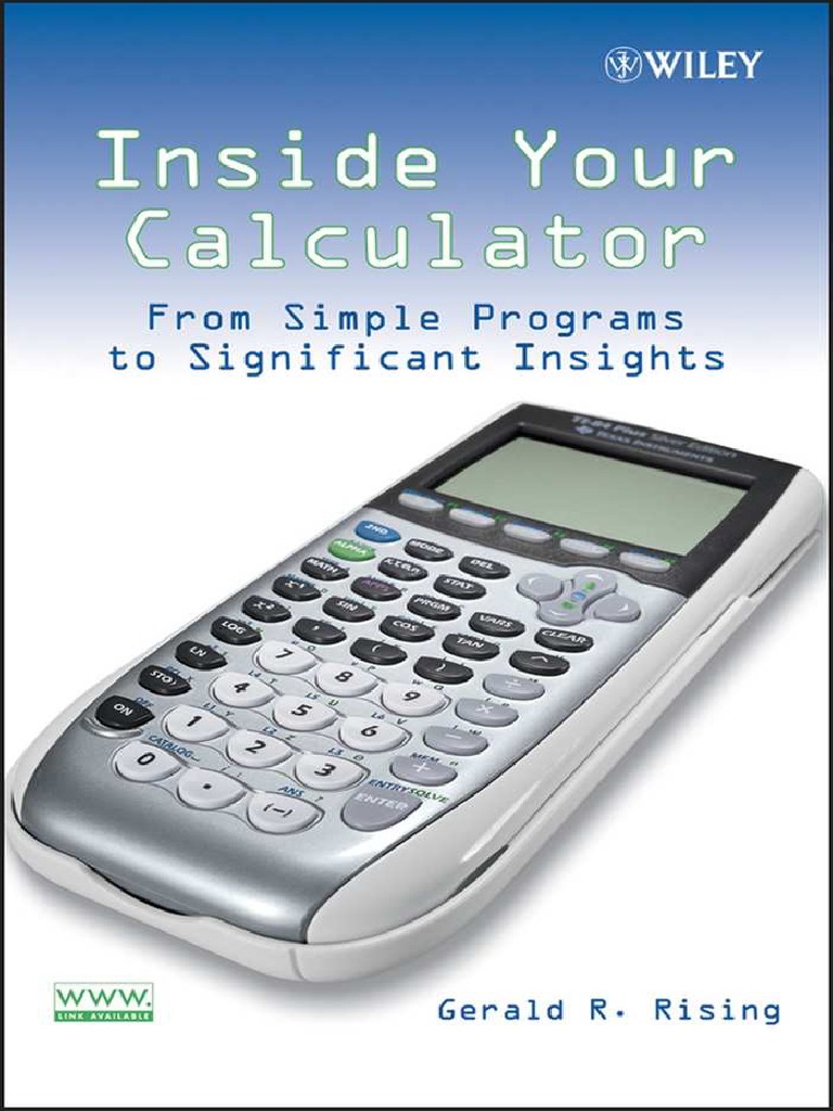 Maths - Inside Your Calculator | PDF