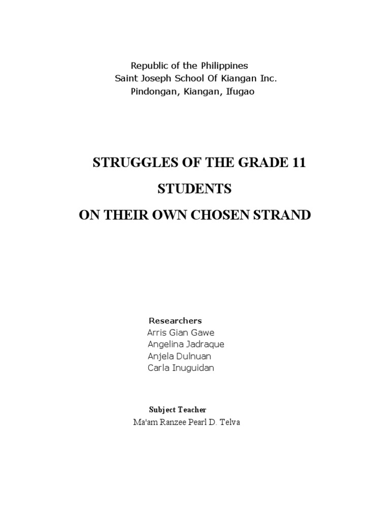 Research Study | PDF | Students | Curriculum