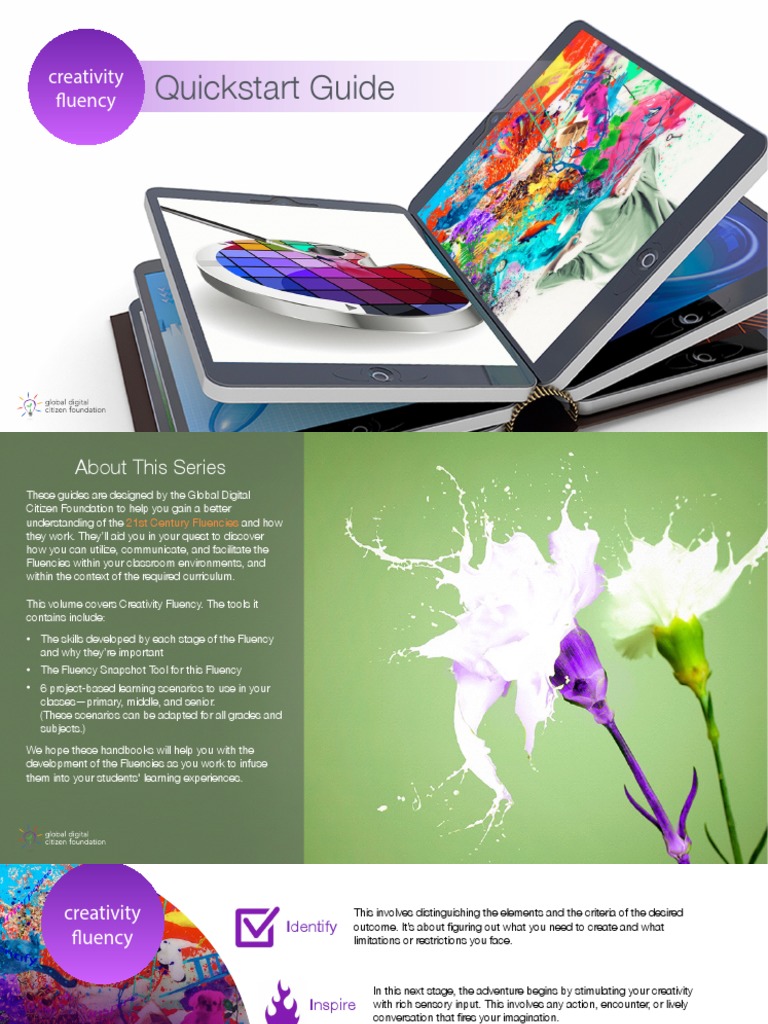 Quickstart Guide: Creativity Fluency | PDF | Idea | Creativity