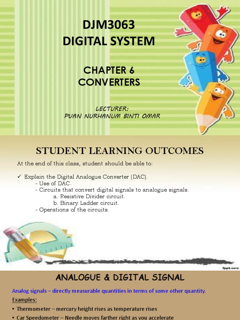 DAC Resistive Divider Circuit Explained | PDF | Analog To Digital ...