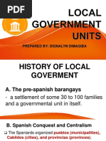 Historical Evolution of Barangay | PDF | Local Government | Government