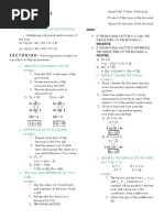 Math Reviewer Grade 8 1st Quarter | PDF | Fraction (Mathematics ...