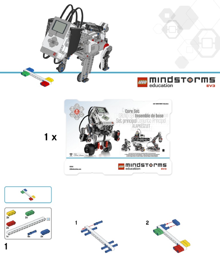 Ev3 Model Core Set Puppy PDF | PDF