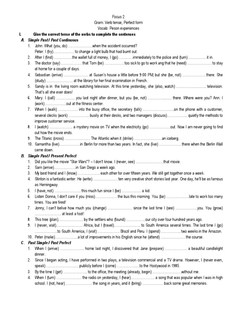 Focus 2 | PDF | Linguistics